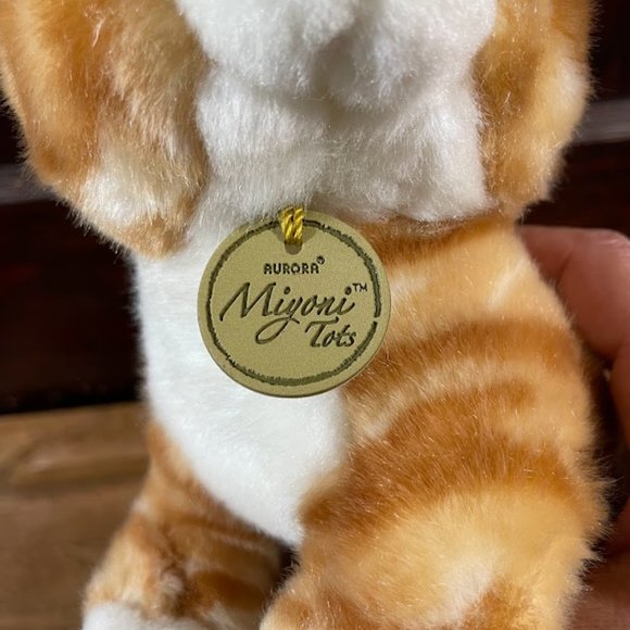 Aurora | Toys | 29 Aurora Miyoni Tots Orange Ginger Tabby Cat Kitten Sitting Realistic Tabby ...
